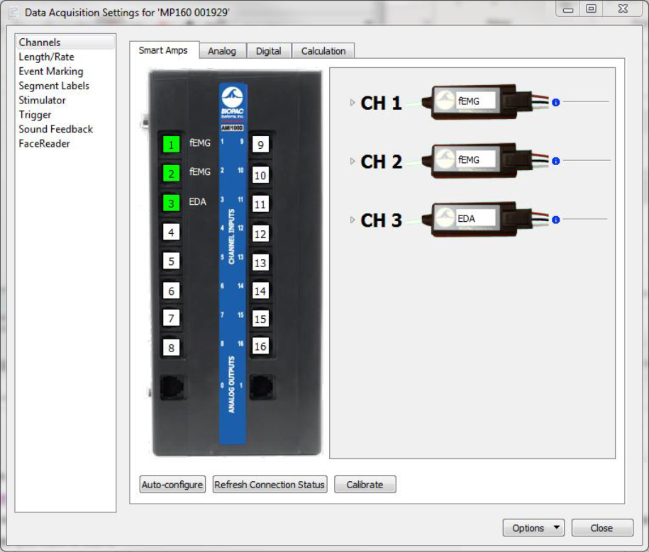 BIOPAC D-Series Smart Amplifiers | Linton Instrumentation